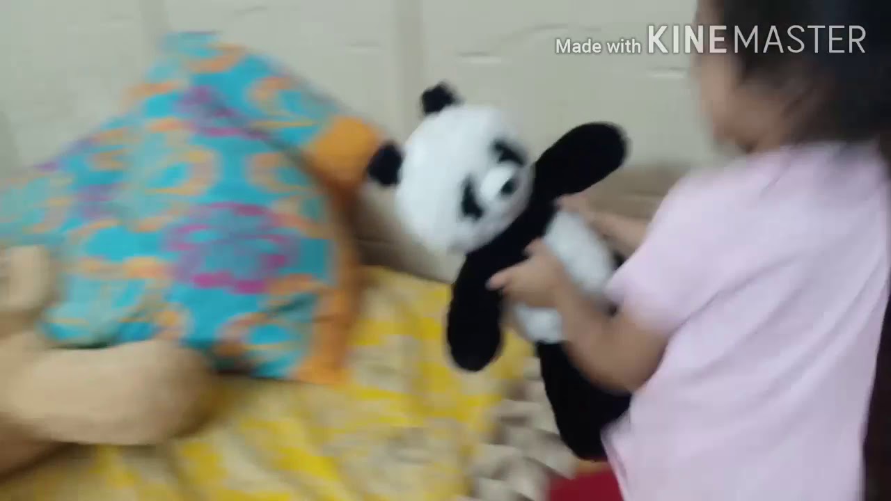 The scary panda horror short movie - YouTube