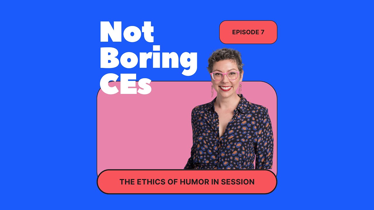 The Ethics of Humor in Session - YouTube
