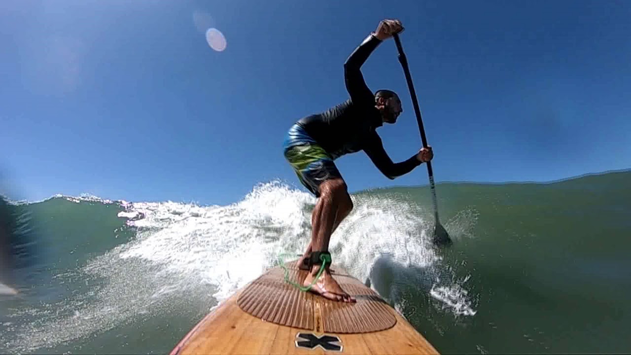 SUP SURF en Playa Mariano, Mar del Plata - YouTube