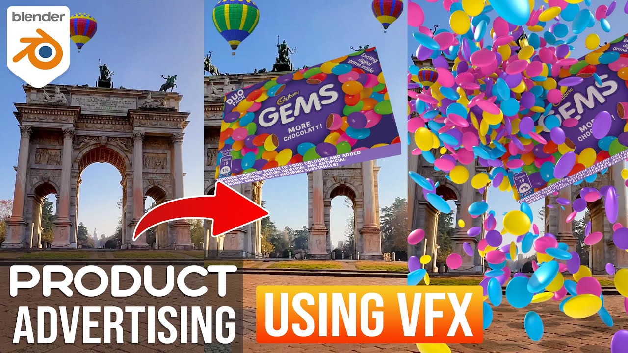 How To Create Blender Candy Gems CGI Ads Using VFX in Blender | Blender ...