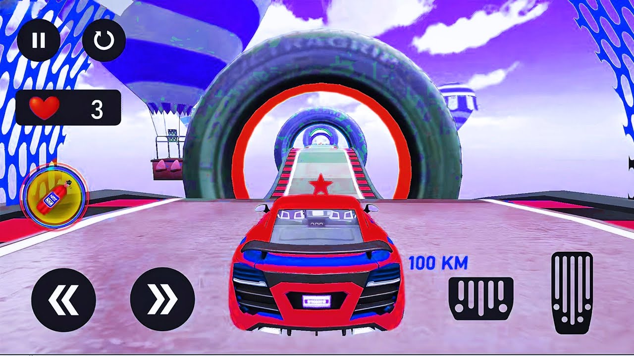 Mega Ramp Car Master Racing 3D - Ramp Car Simulator 3D - Android ...
