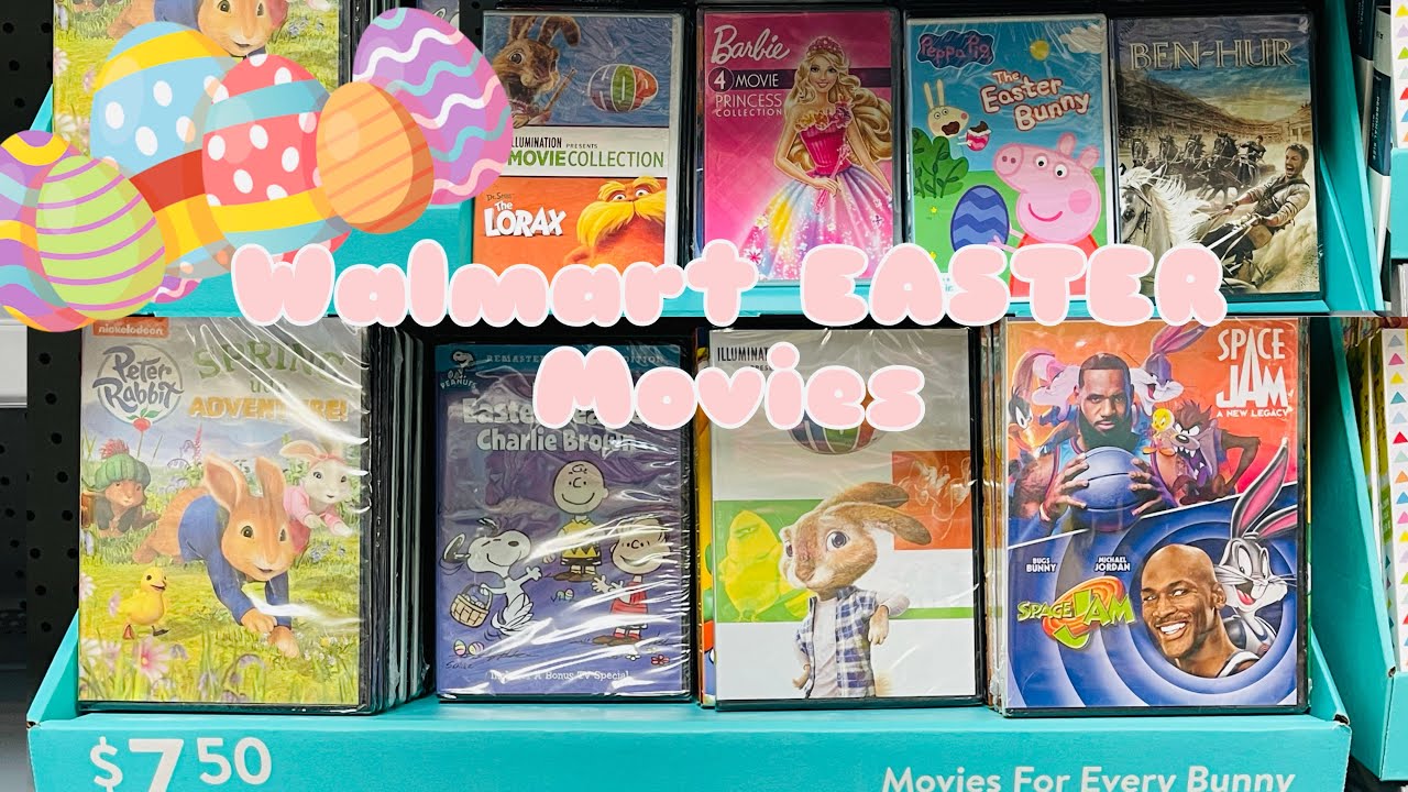 WALMART EASTER DVD MOVIES $7.50 Only‼️ - YouTube
