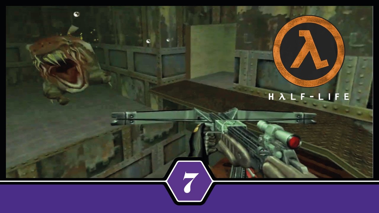 ARBALÈTE CONTRE ICHTYOSAURE | Half-Life #7 (#hardmode) - YouTube