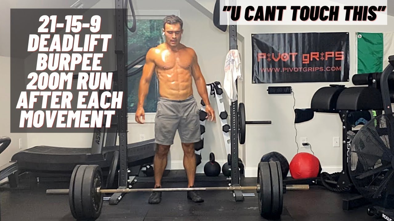 “U Can’t Touch This” - Deadlift, Burpee & Running Chipper Workout - YouTube