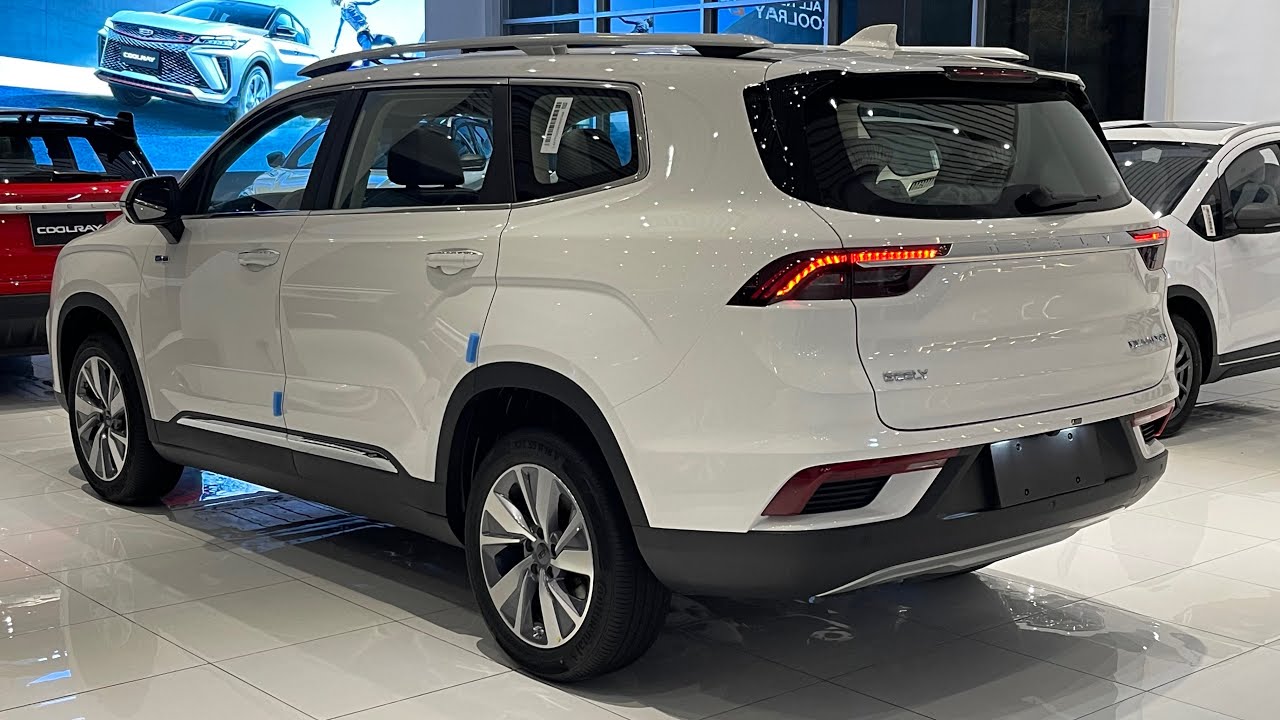 Geely Okavango New White Premuim Colore - 7seats Exterior and Interior ...