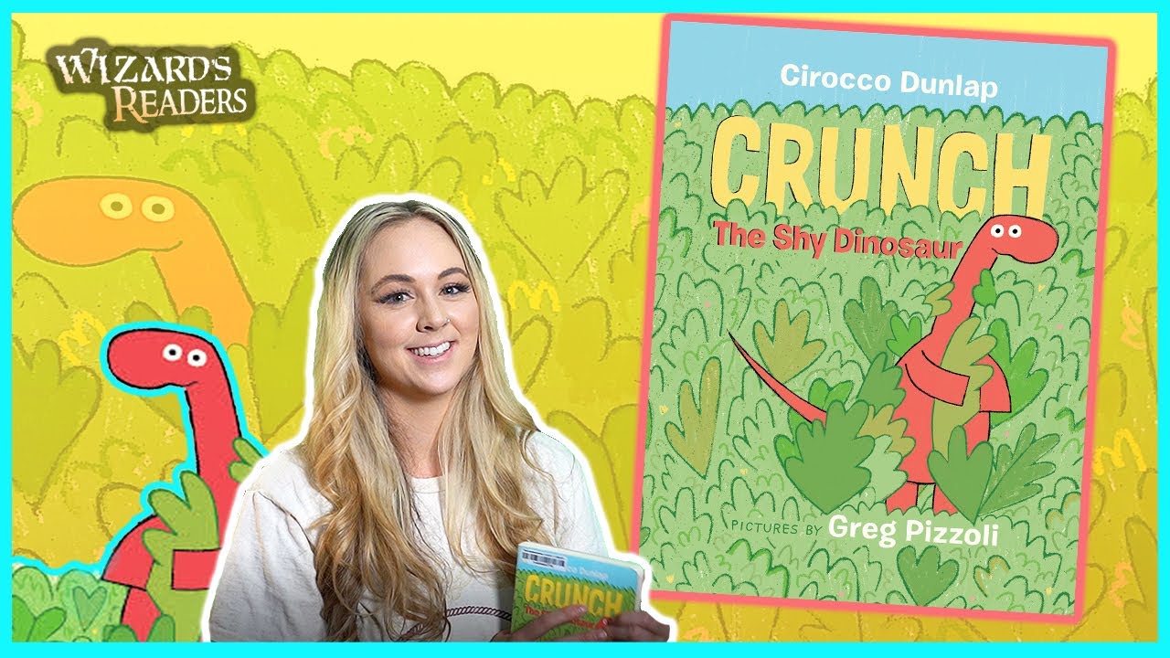CUTEST Dino EVER! Crunch the Shy Dinosaur | READ ALOUD for Kids - YouTube
