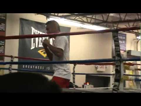 Rocky Juarez Shadow Boxing - YouTube