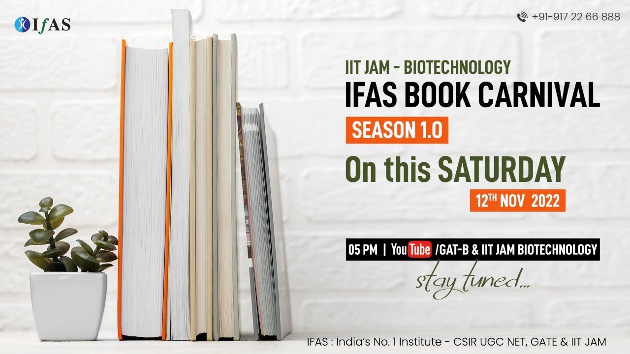 𝐈𝐅𝐀𝐒 𝐁𝐨𝐨𝐤 𝐂𝐚𝐫𝐧𝐢𝐯𝐚𝐥 𝐒𝐞𝐚𝐬𝐨𝐧 𝟏.𝟎 | 𝐈𝐈𝐓 𝐉𝐀𝐌 𝐁𝐢𝐨𝐭𝐞𝐜𝐡𝐧𝐨𝐥𝐨𝐠𝐲 | 𝐈𝐅𝐀𝐒 - YouTube