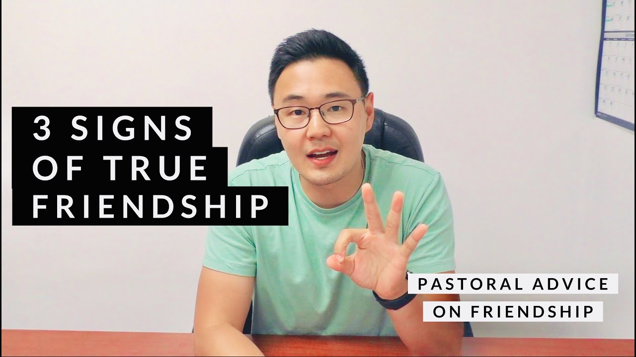 3 Signs Of True Friendship - YouTube