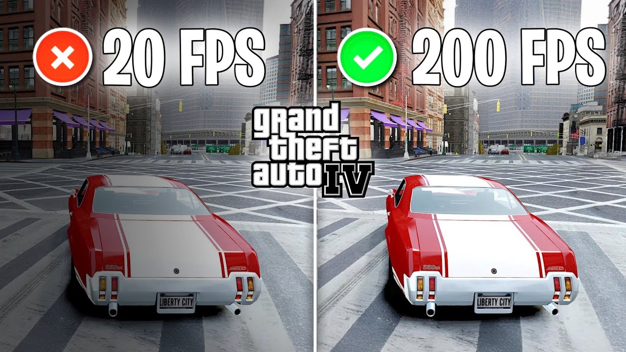 GTA 4 Lag Fix (1GB RAM) - FPS Drop & Lag Fix in Low End PC - YouTube