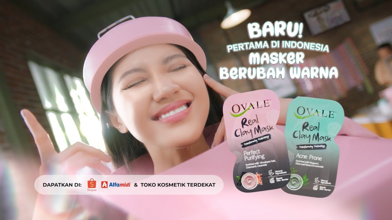 #RealTransforming Kulitmu pake Ovale Real Clay Mask! Pertama di ...