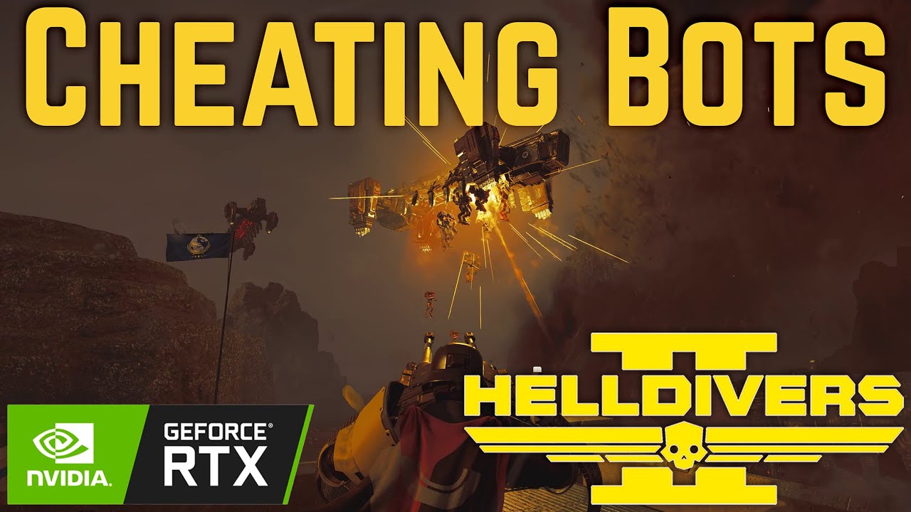 Helldivers 2: Cheating Bots - YouTube