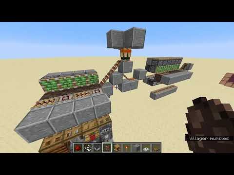 New Compact Villager Trading Hall - YouTube