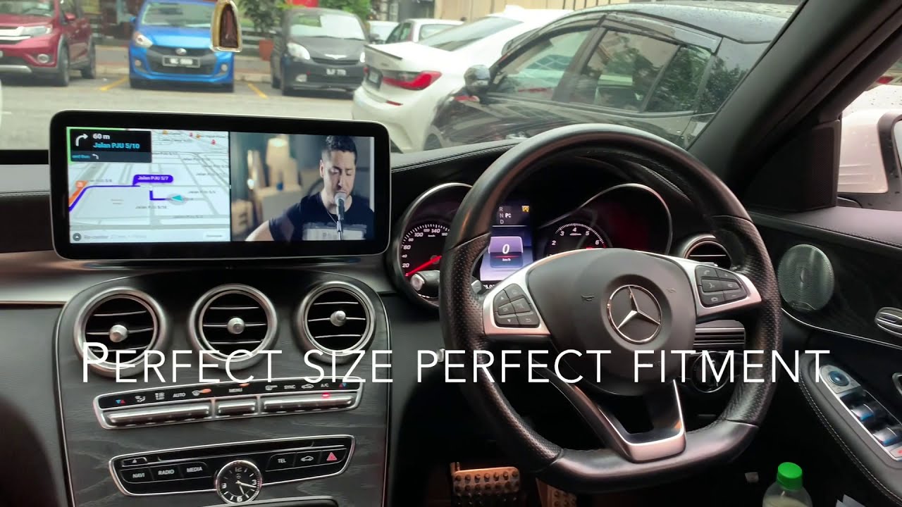 Mercedes-Benz C Class, A Class, CLA, GLA, GLC 12.3" 1920x720p Android ...