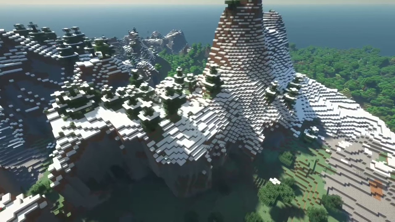 Relaxing😴💤 Minecraft World Tour with shaders on 🌎 - YouTube