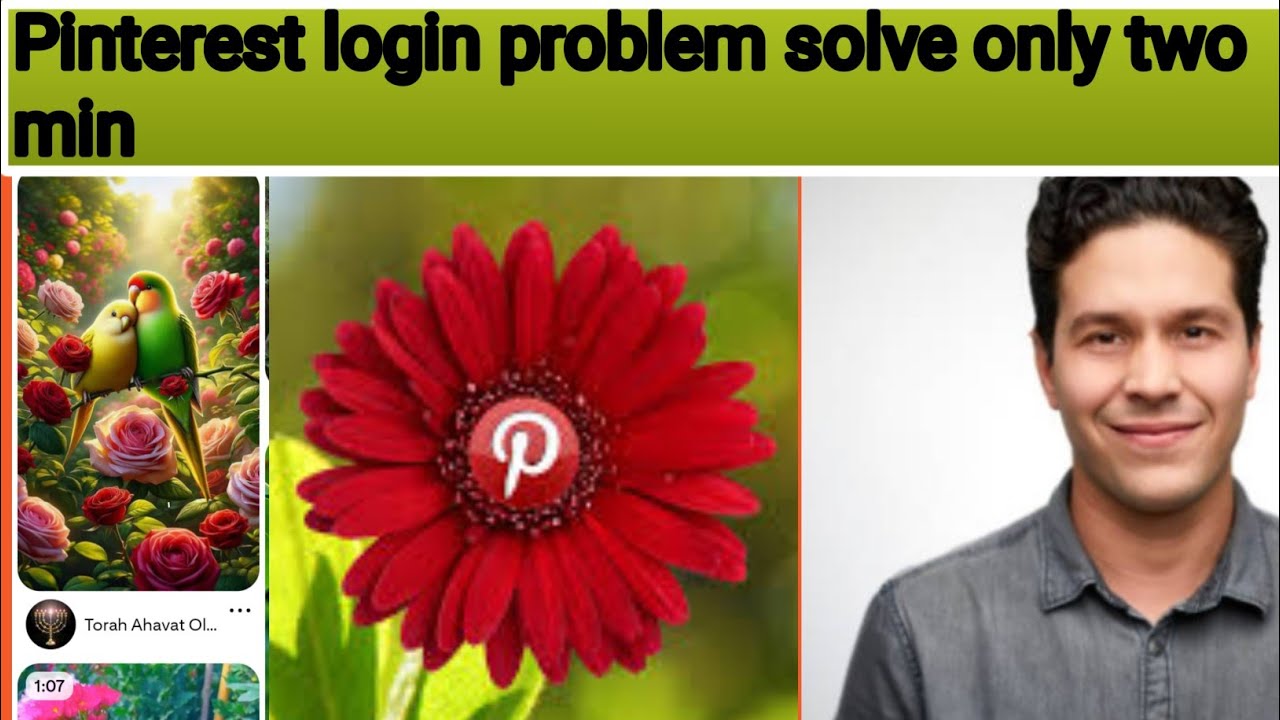 Pinterest login problem solve 🤔🤔 - YouTube
