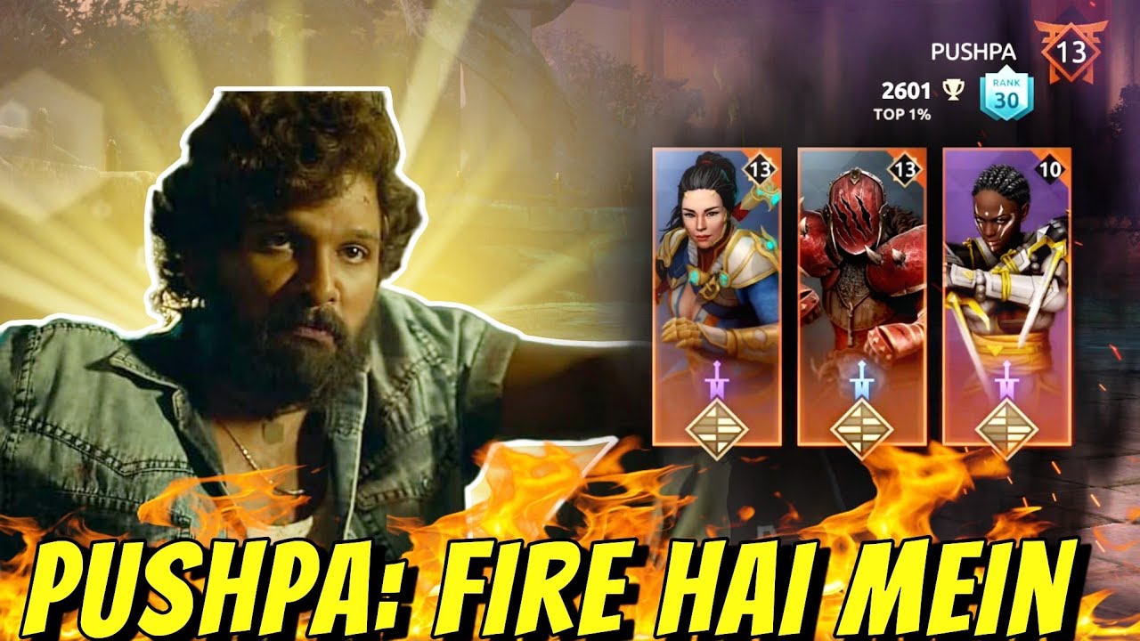 pushpa jhukega nahi sala || setting the arena on fire 🔥 || Shadow Flight 4: Arena - YouTube