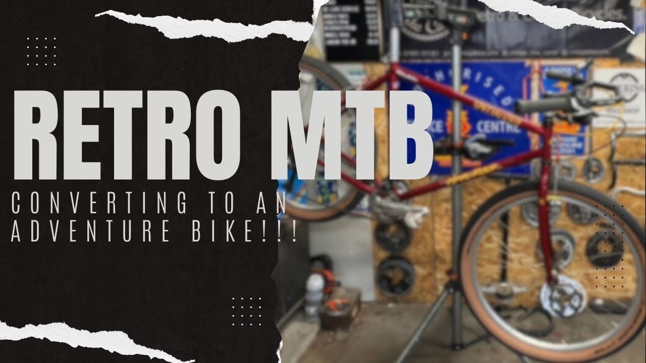 Specialized retro MTB conversion to Adventure bike! #bike #gravelbike ...