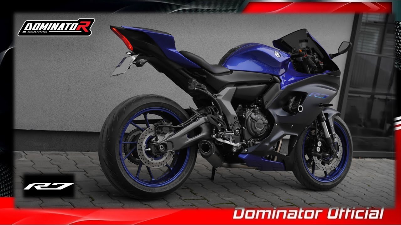 Yamaha YZF-R7 | Dominator Exhaust Sound | DYNO Test - YouTube