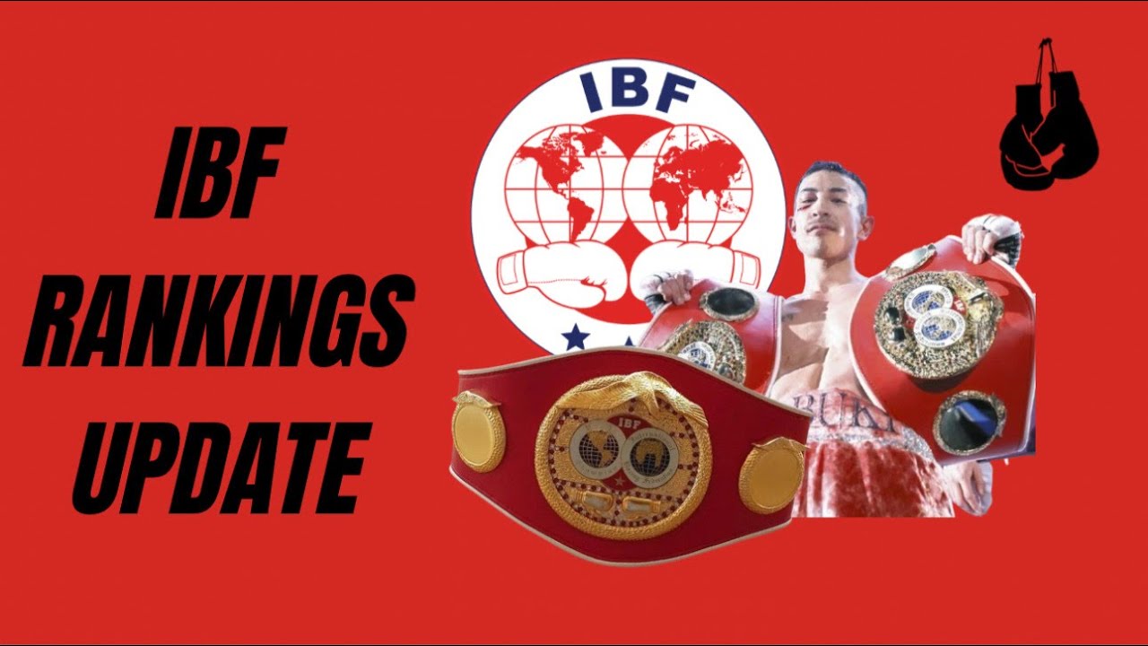IBF Rankings Update #1 (October 2025) - YouTube