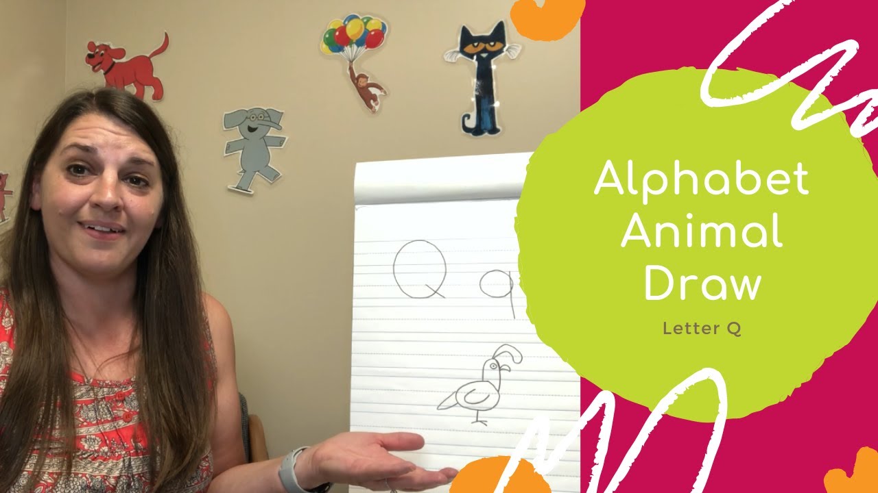 Draw the Alphabet: Letter Q - YouTube