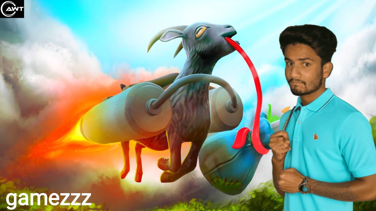 goat simulator 3 (Super goat game play) - YouTube