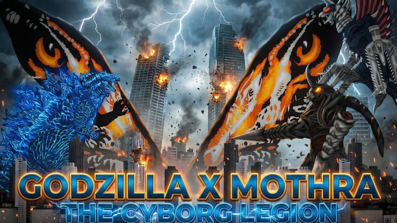 Godzilla x Mothra; The Cyborg Legion | Animacion Completa - YouTube