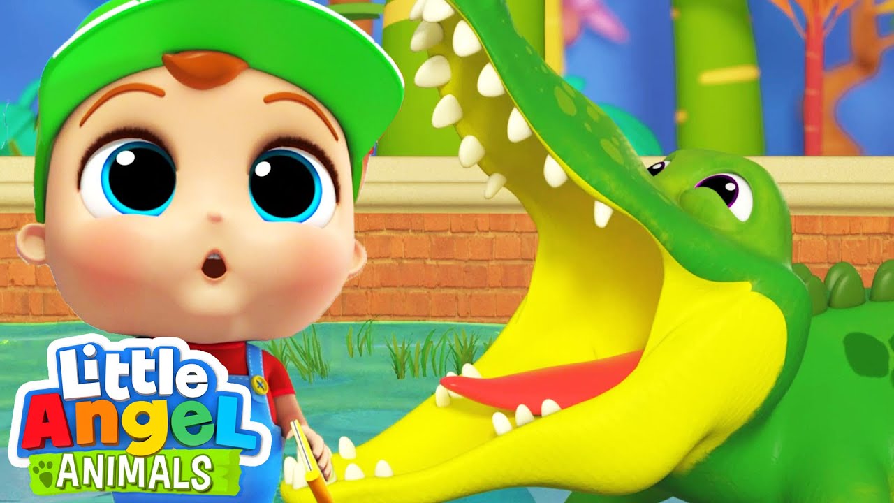 Animals at the Zoo | Fun Animal Sing Along Songs by Little Angel ...