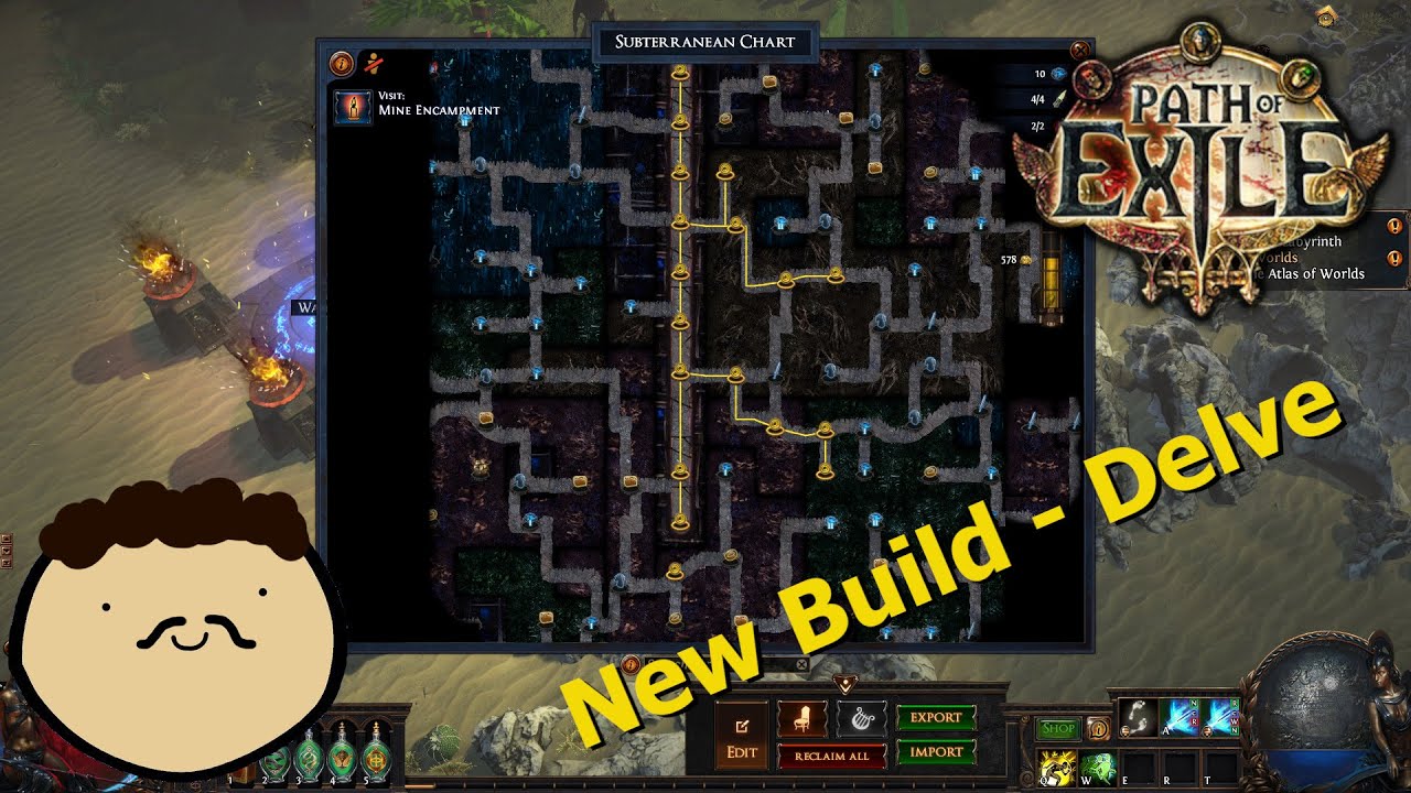 Path of Exile - Delve with the New build - YouTube