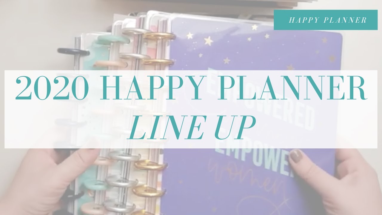 2020 Happy Planner Lineup + Magic of I Update - YouTube