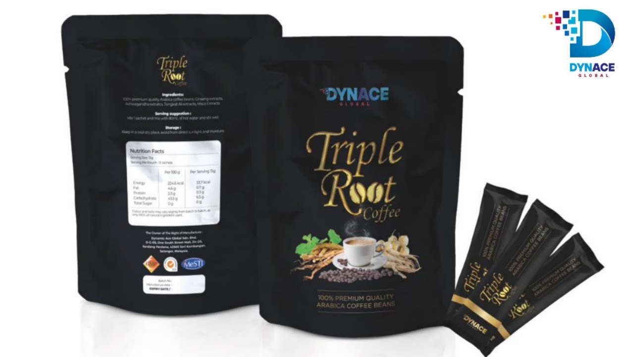 Triple Root Coffee☕ Dynace Global Product - YouTube