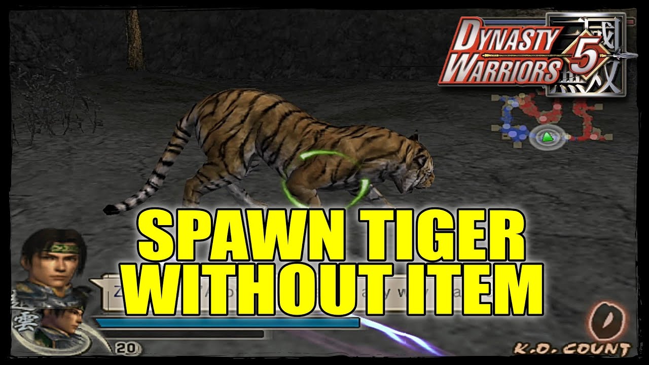 ShareCode | Spawn Tiger Without Item - Dynasty Warriors 5 PS2 - YouTube