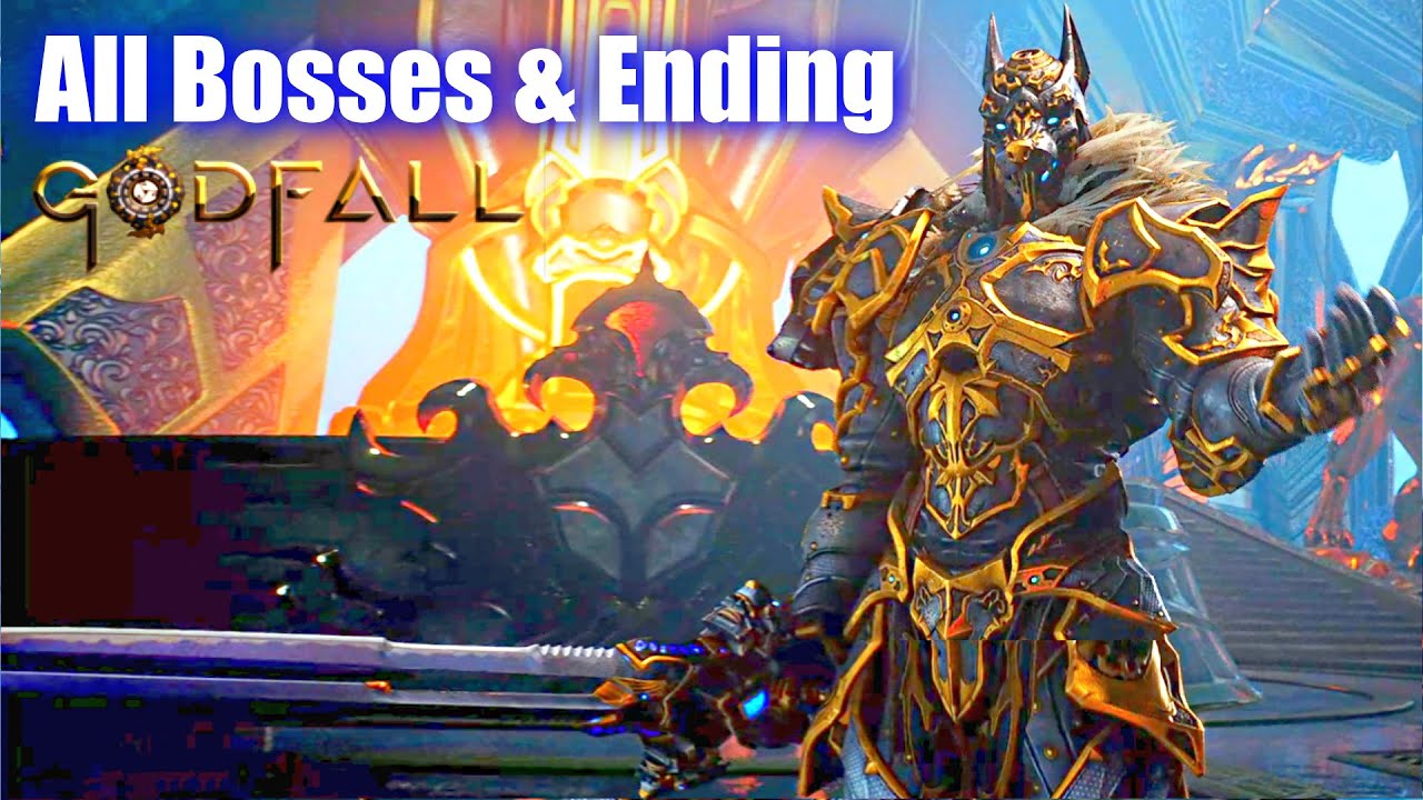 Godfall - All Bosses & Ending (PC / PS5) - YouTube