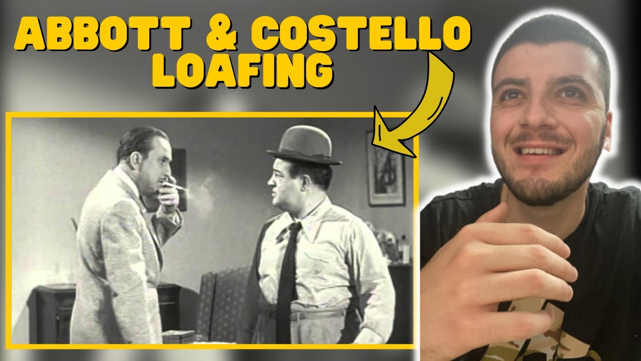 British Reacts To Abbott and Costello - Loafing - YouTube