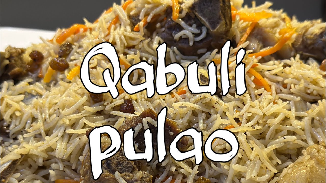 Delicious qabuli pulao recipe by Maryam's Kitchen 😍 - YouTube