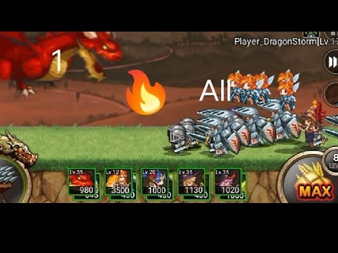1rare dragon and game over/kingdom war PvP match/kingdom war gameplay ...