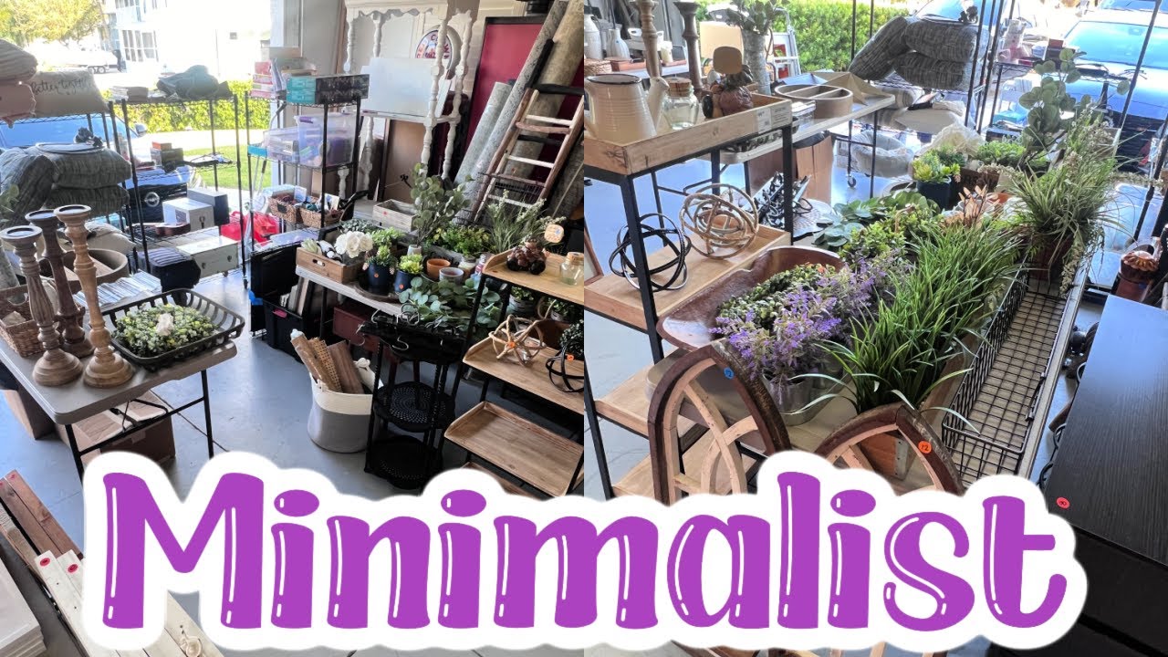 Selling All Our Stuff! Becoming A Minimalist! - YouTube