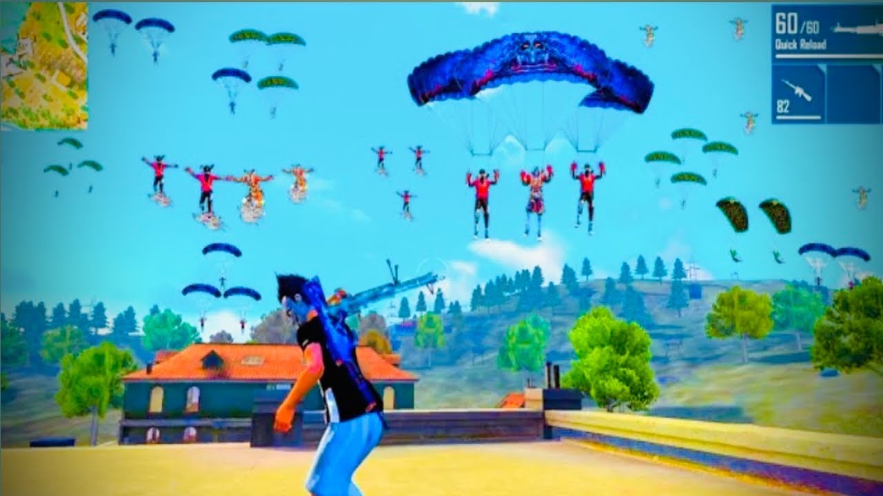 Free Fire Garena / Squad Best New Game Play / M4A1 MP40 Rajput Bhai Worst Squad Situation - YouTube