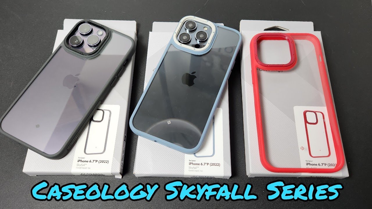 Caseology SkyFall Cases for the iPhone 14 Pro Max - YouTube