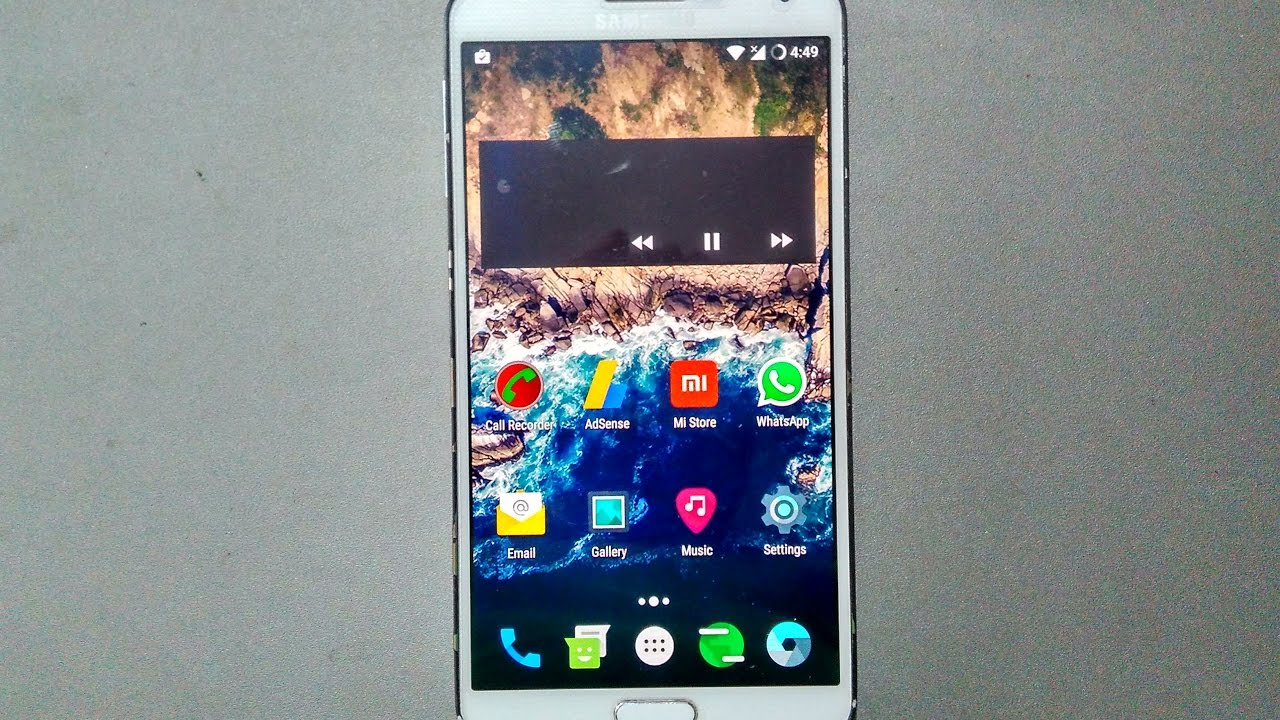 Android 7.1 Nougat Lineage OS ROM On Samsung Galaxy Note 3 - YouTube