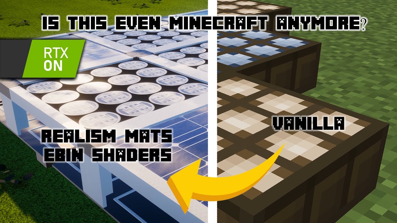 Minecraft: Redstone items in ultra ray-tracing graphics! | RTX ON | TheMinecart - YouTube