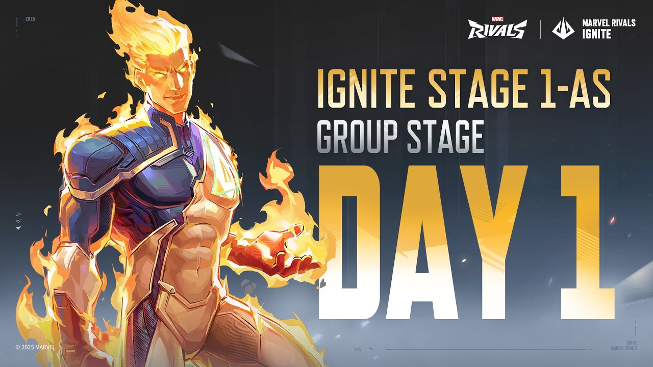 Marvel Rivals Ignite - ASIA Stage 1 - Group Stage Day 1 - YouTube