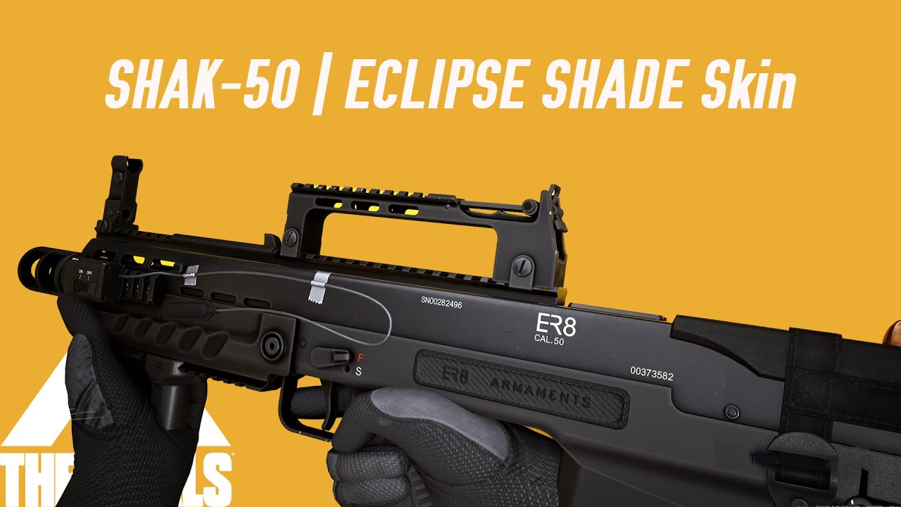 SHAK-50 ECLIPSE SHADE Skin | The Finals - YouTube