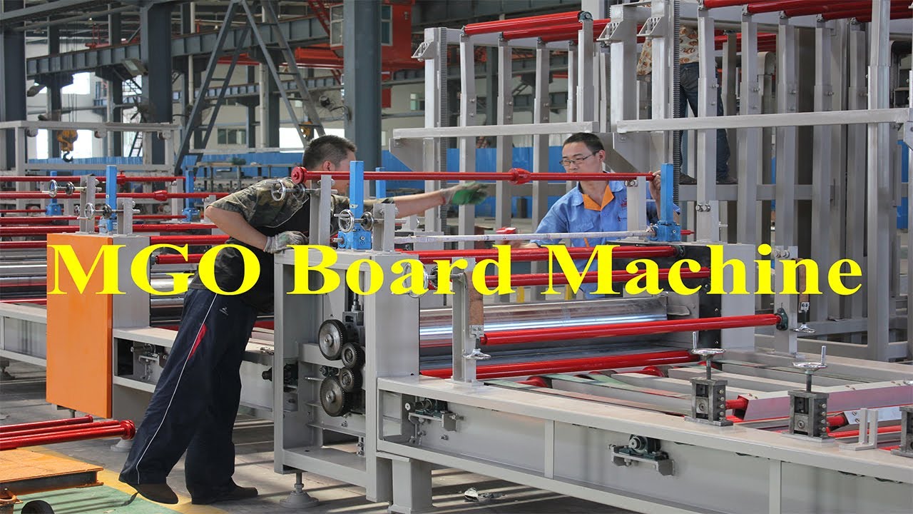 mgo board production line ，mgo board making machine，magnesium oxide ...