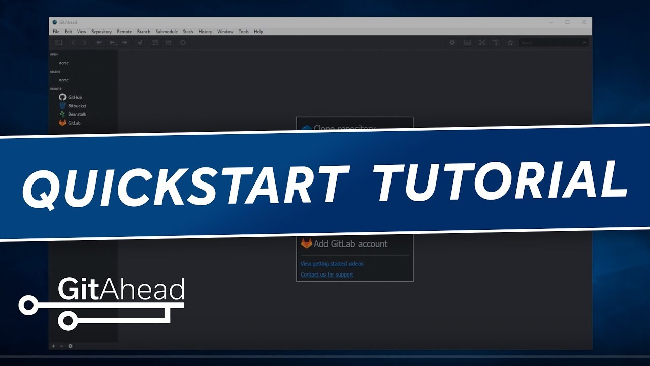 GitAhead | Quickstart Tutorial - YouTube