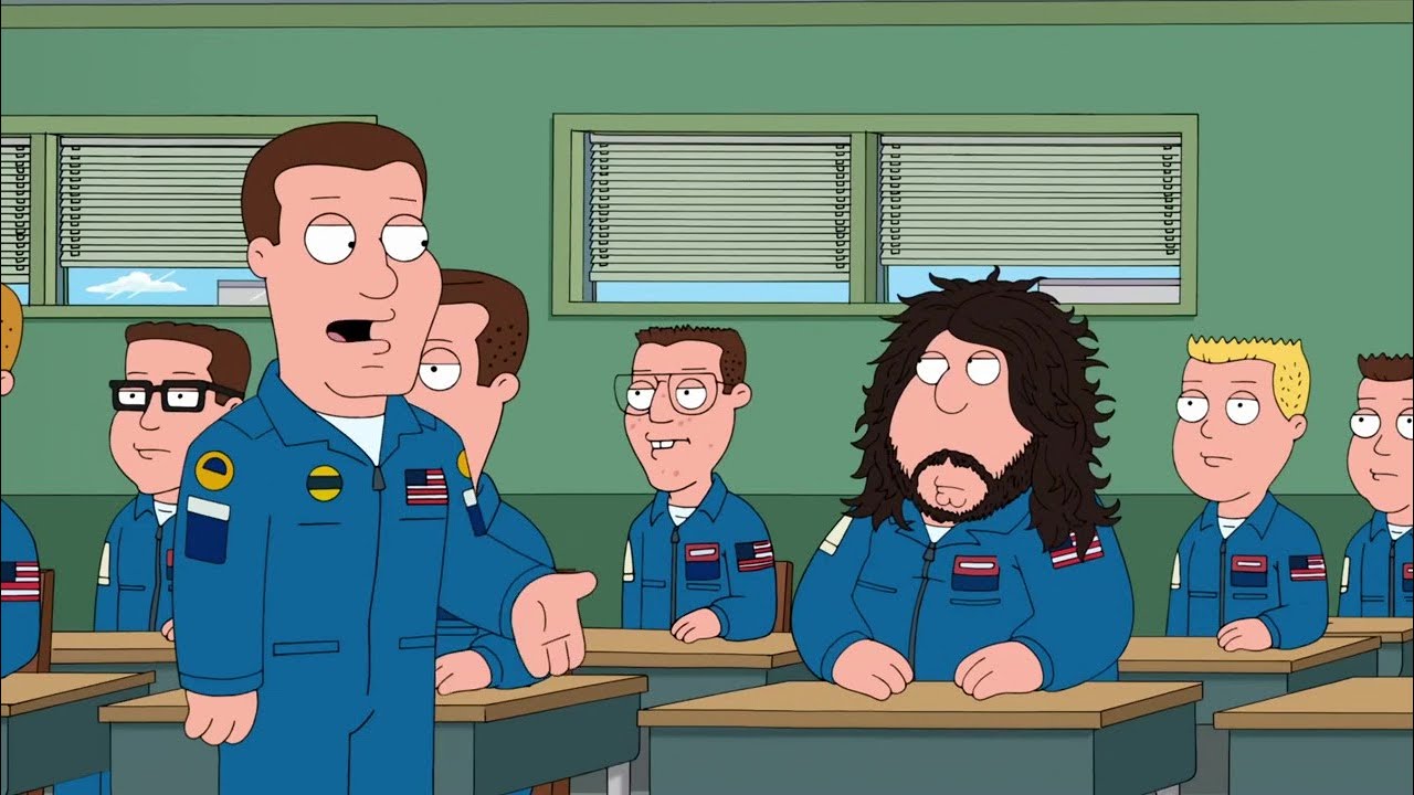 Family Guy - Okay, campers, let's see your astronaut haircuts - YouTube