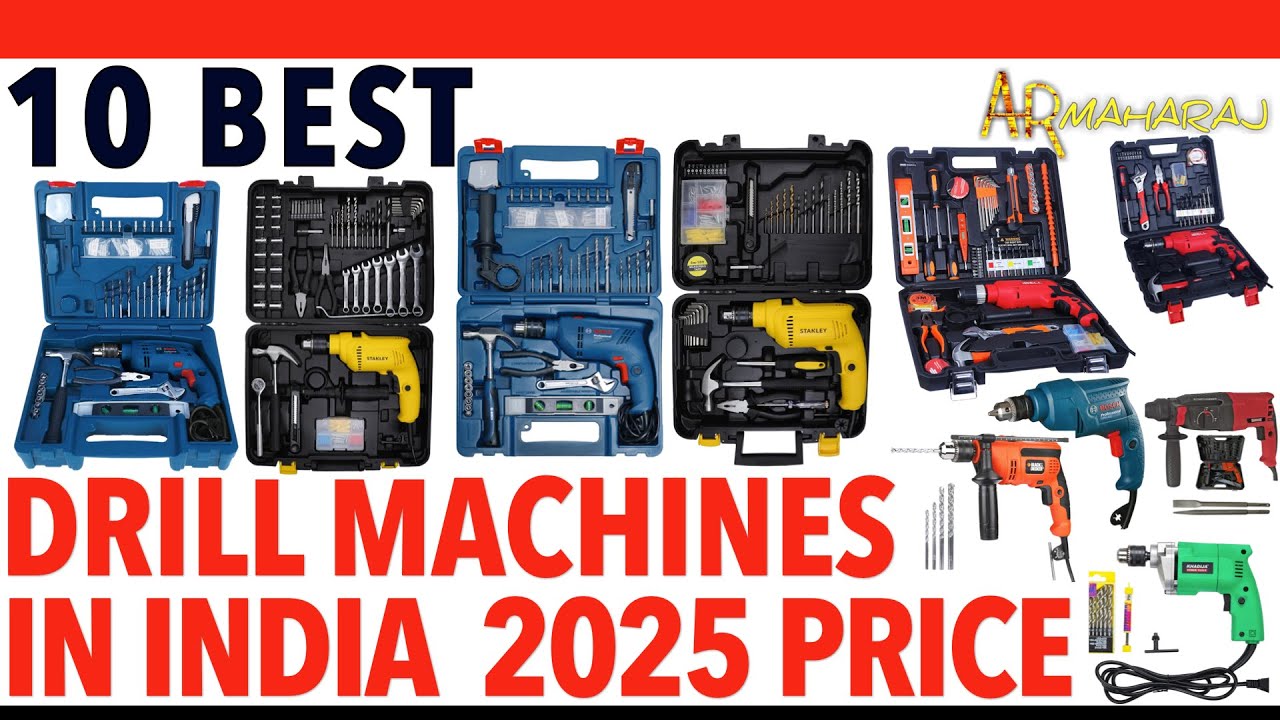 🛠️ Top 10 Best Drill Machines iN India 2025 Price | Best Drill Machine ...