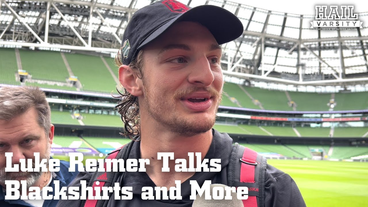 Nebraska Football: LB Luke Reimer Talks Blackshirts and More - YouTube