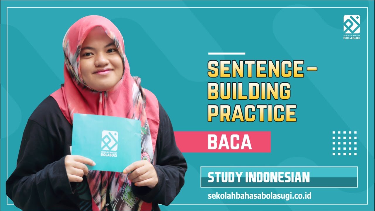 LEARN INDONESIAN : Sentence-building Practice (Baca) - YouTube