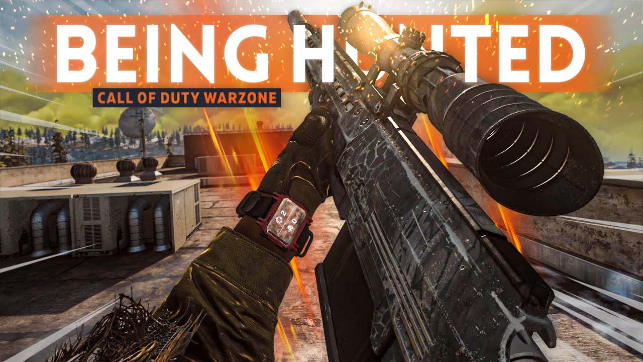 BEING HUNTED In Call Of Duty Warzone... - YouTube